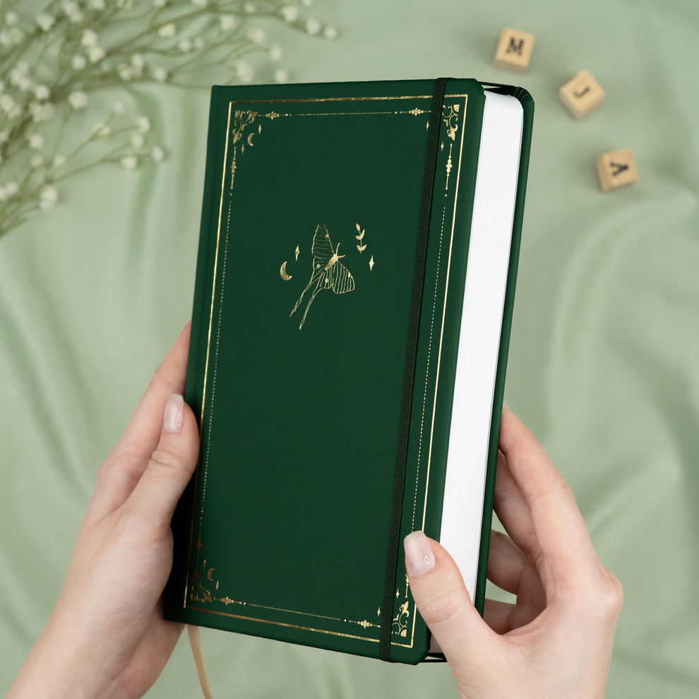 Undated Premade Bullet Style Journal - Poison Ivy – My Journal Addiction
