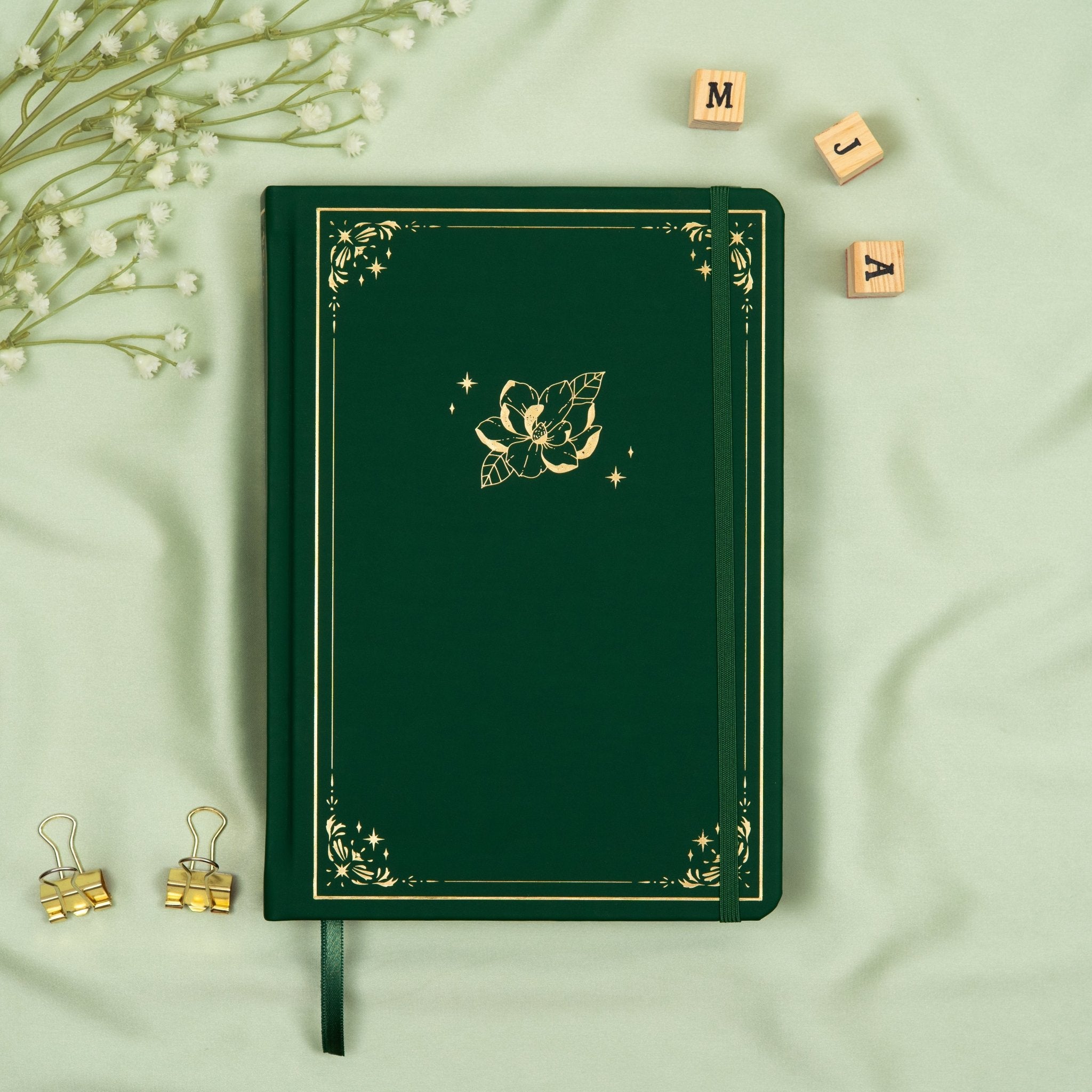 Undated Premade Bullet Style Journal - Poison Ivy – My Journal Addiction